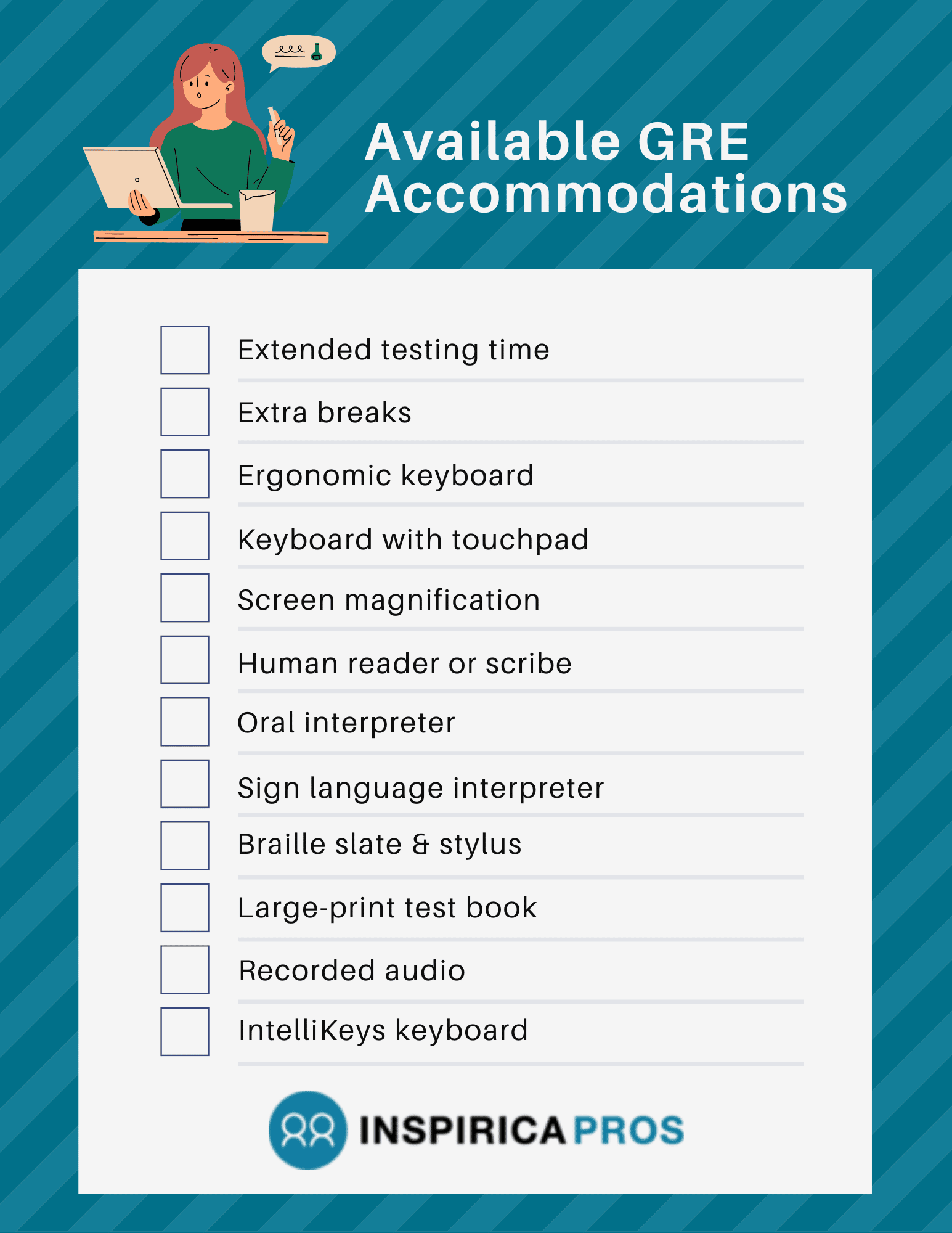 A Guide to GRE Testing Accommodations & How To Obtain Them - Inspirica